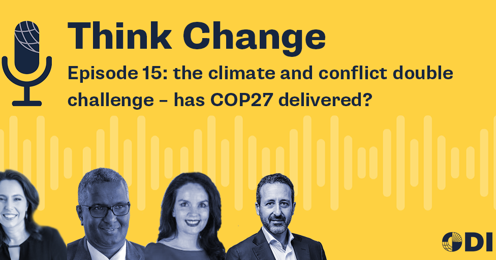 Think Change episode 15: the climate and conflict double challenge ...